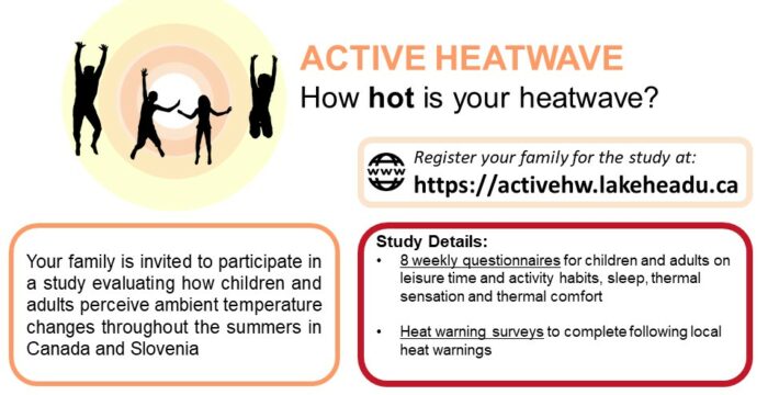 Live Study: Active Heatwave » Outdoor Play Canada